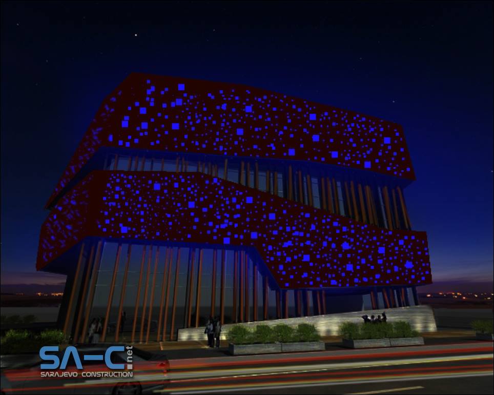 What will the Lighting on the BHC Building look like? - Sarajevo Times