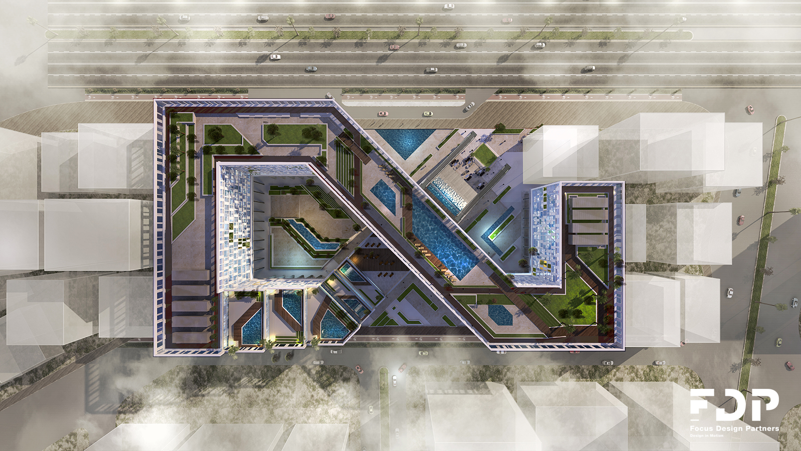 Al Sadd Development Courtesy of Focus Design Partners ME @2019 ...