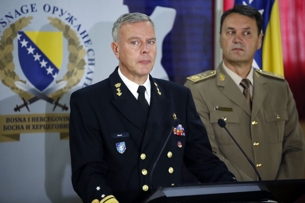 Admiral Bauer: The Security of BiH is key to the Stability of the WB ...