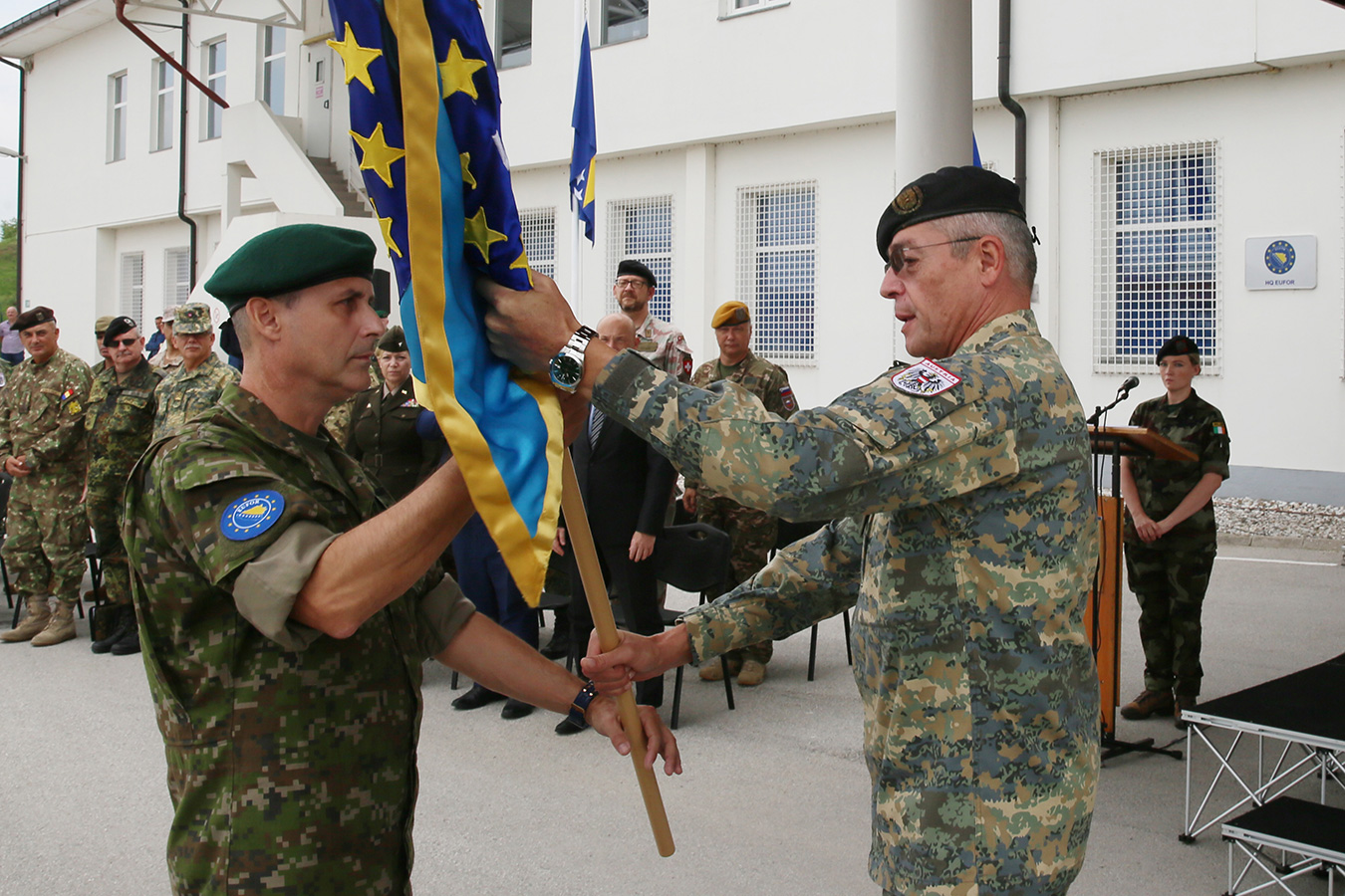 EUFOR Transfer of Authority Ceremony held in Sarajevo - Sarajevo Times