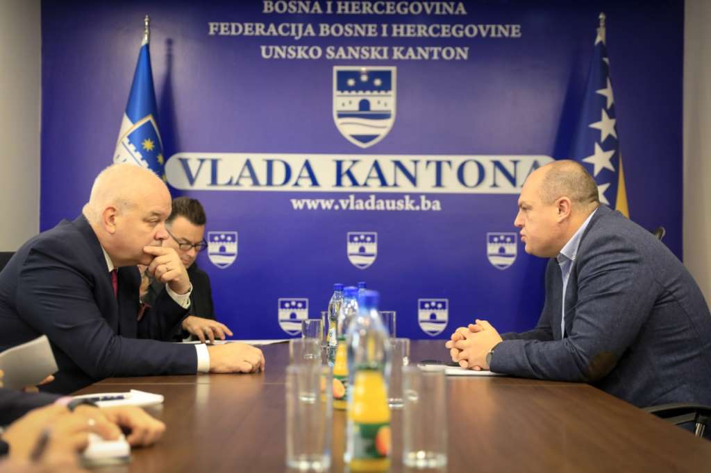 Head of the OSCE Mission in BiH visits USC Canton - Sarajevo Times