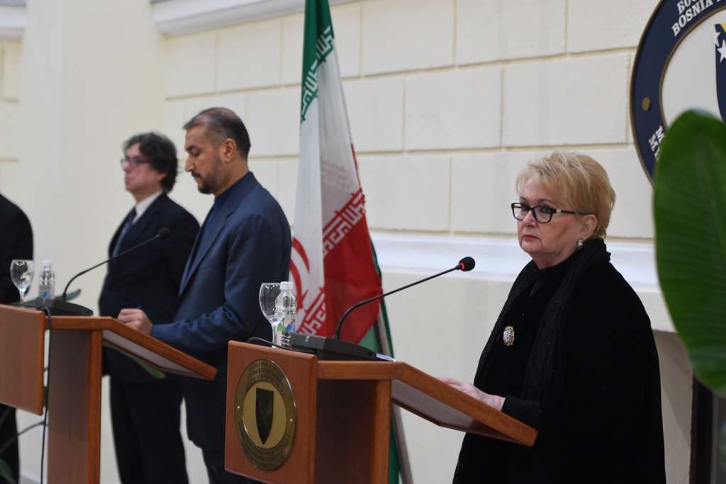 FM Turkovic meets the Foreign Minister of Iran in Sarajevo - Sarajevo Times