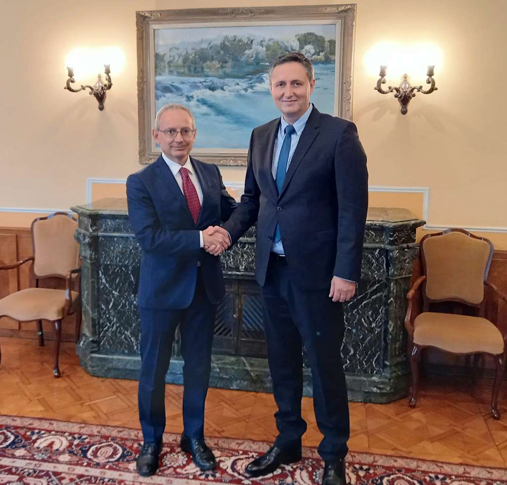 Becirovic meets with the Ambassador of Italy to BiH - Sarajevo Times