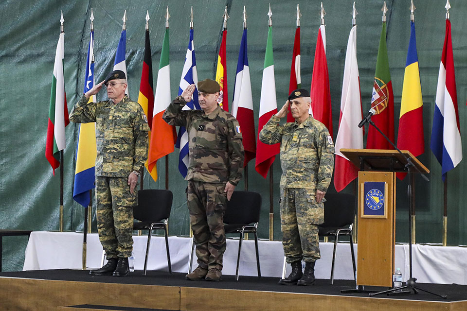 Austrian General Helmut Habermayer takes over the duty of EUFOR ...