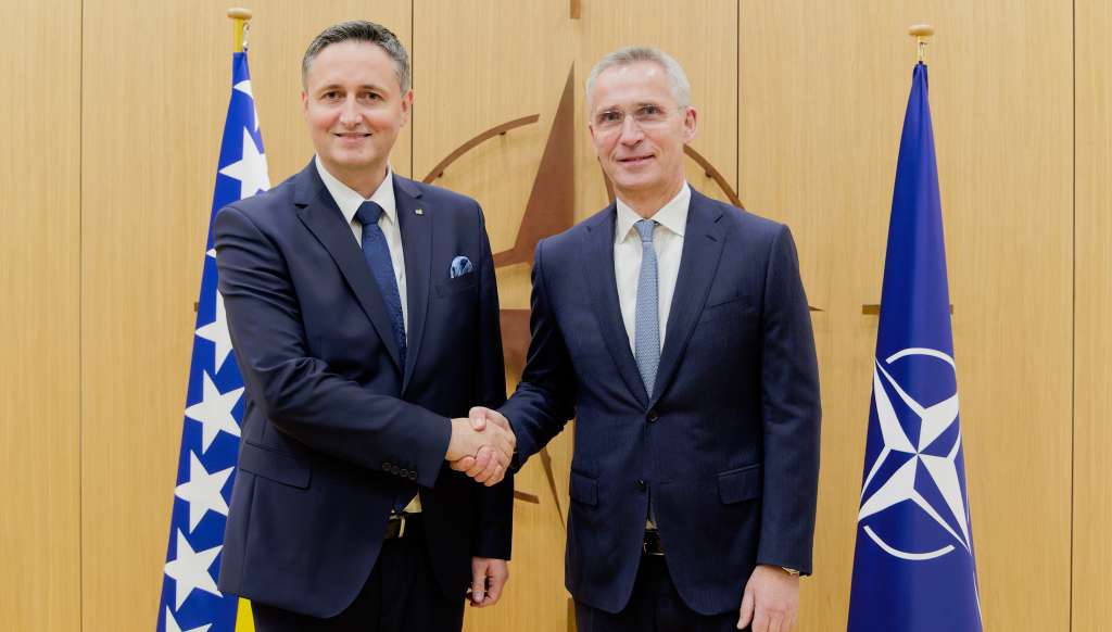 Member of BiH Presidency met with NATO Secretary General - Sarajevo Times