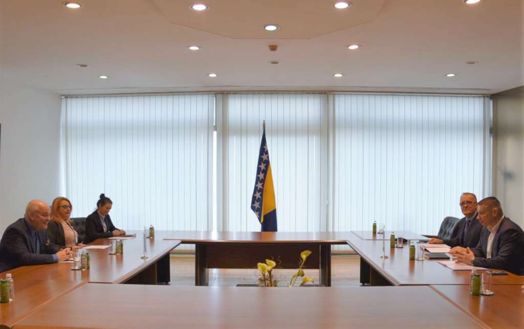 BiH Minister of Security meets with the Head of the OSCE Mission to BiH ...