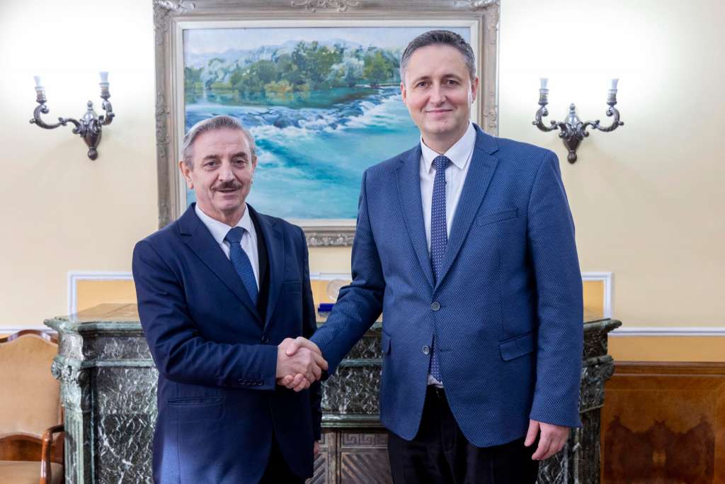 Member of BiH Presidency receives Ambassador of North Macedonia to BiH ...