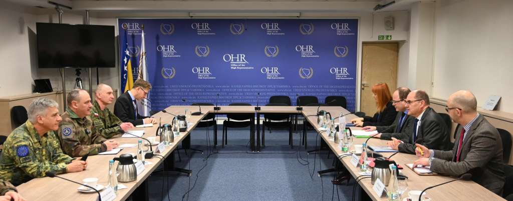 HR Schmidt met with Commander for Operations of the ALTHEA Mission ...