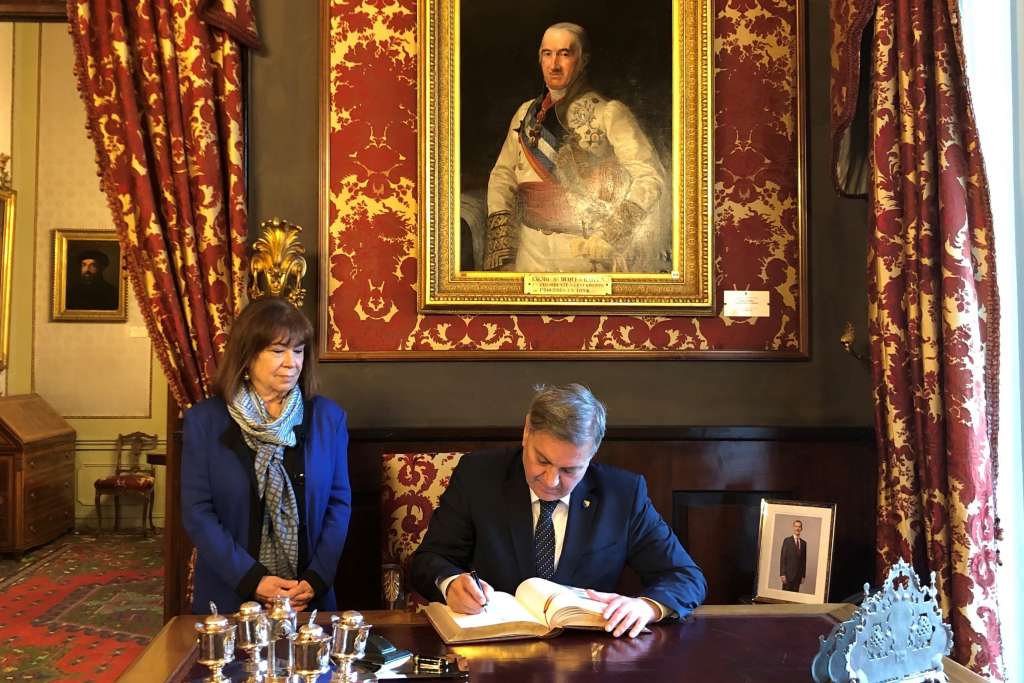 Zvizdic met with the Vice President of the Senate of the Kingdom of ...