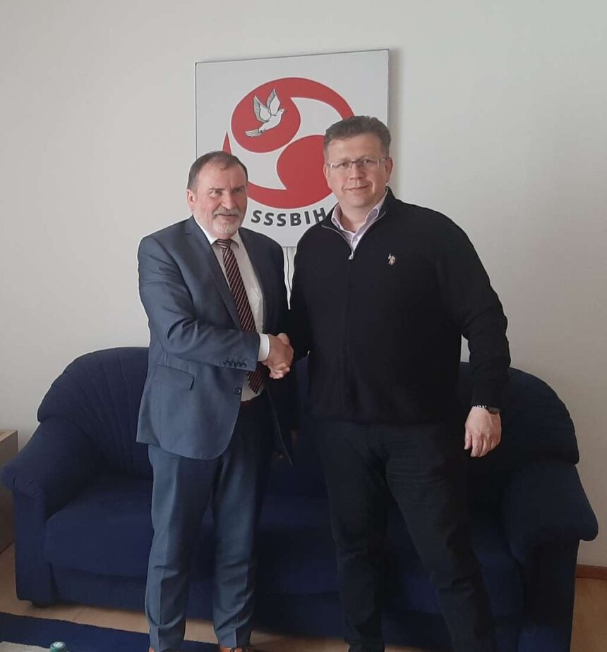 Representative in the German Parliament visited the Federation of ...