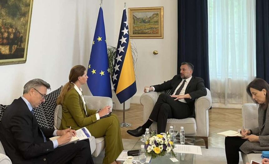 BiH FM meets with the Resident Coordinator of the UN in BiH - Sarajevo ...