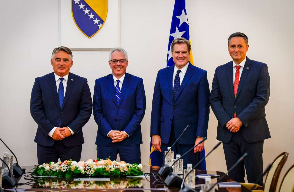 Two Members of BiH Presidency met with US Congressman and Ambassador ...