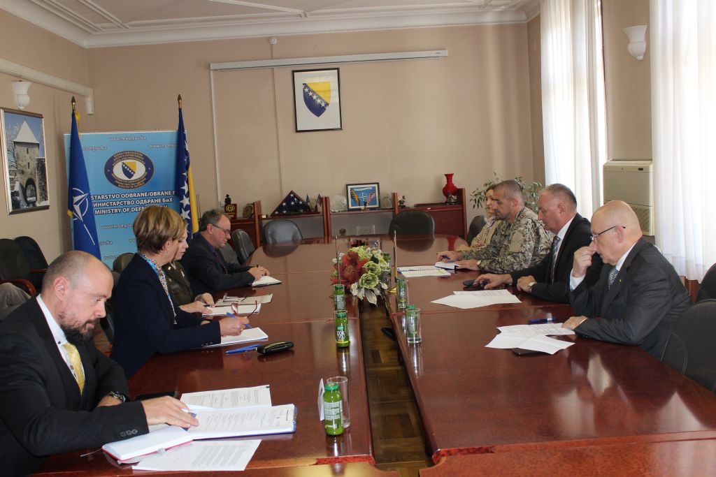 Good Cooperation between BiH Ministry of Defense and NATO - Sarajevo Times