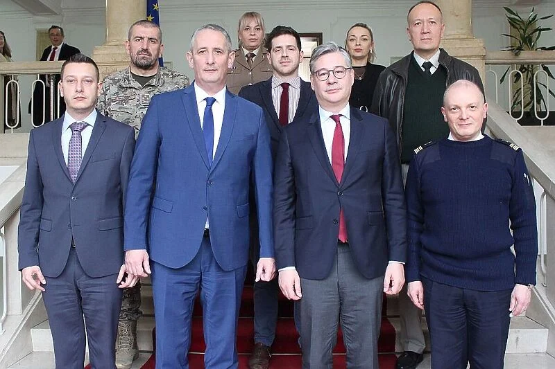 A Delegation from France visited the Ministry of Defense of Bosnia and ...