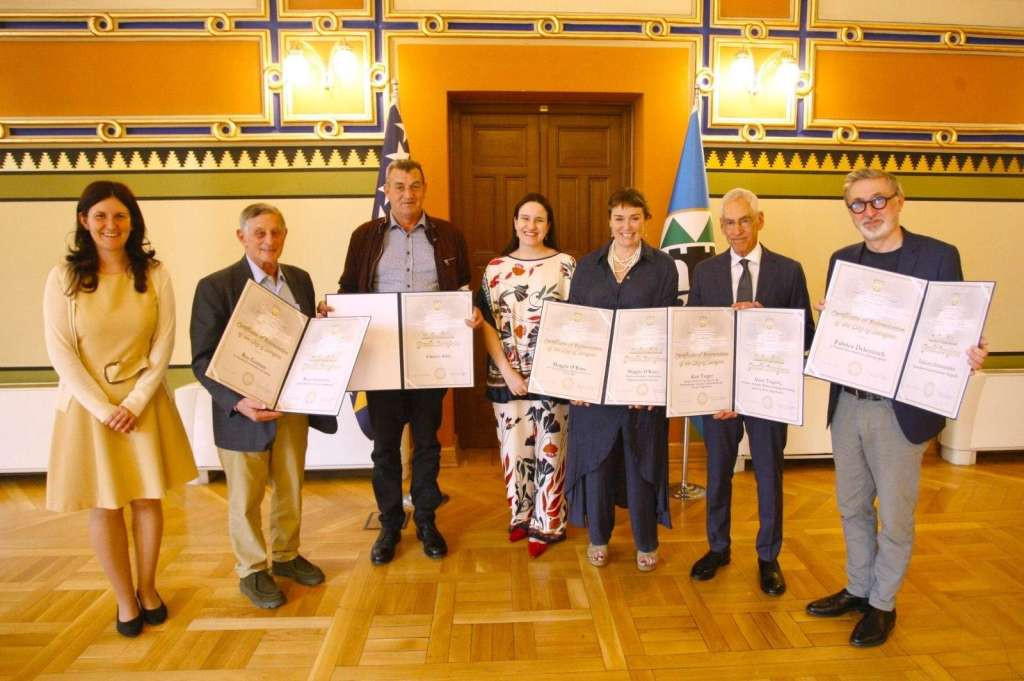 Sarajevo Mayor awarded Certificates of Appreciation - Sarajevo Times