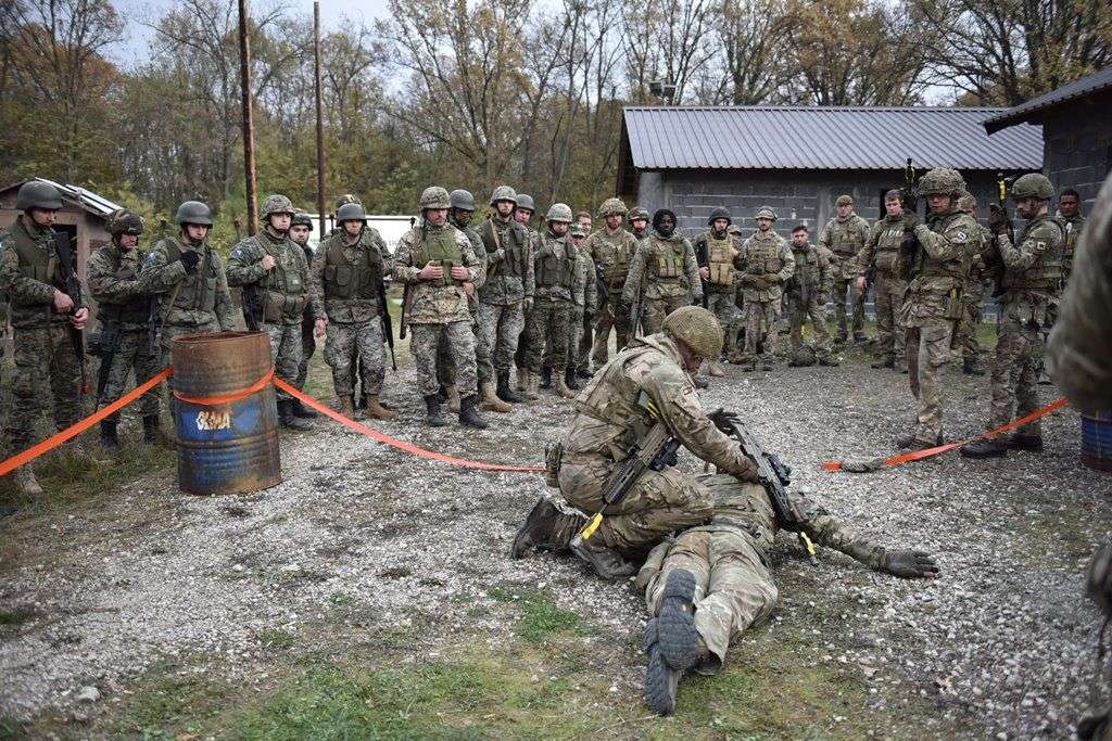 The Joint Training of the Armed Forces of BiH and the UK concludes ...