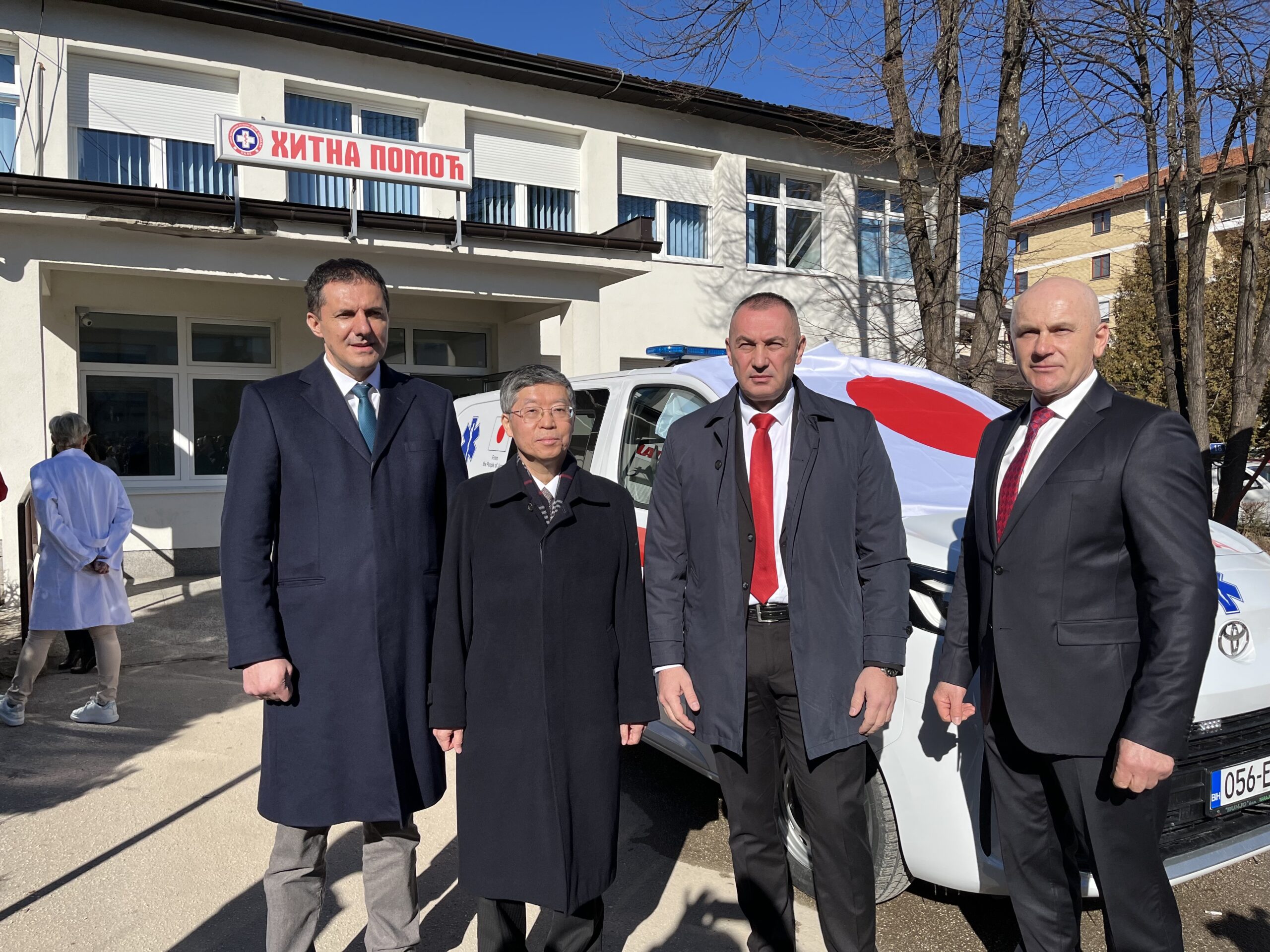 Japanese Ambassador to BiH Attends Handover Ceremony for Donated ...