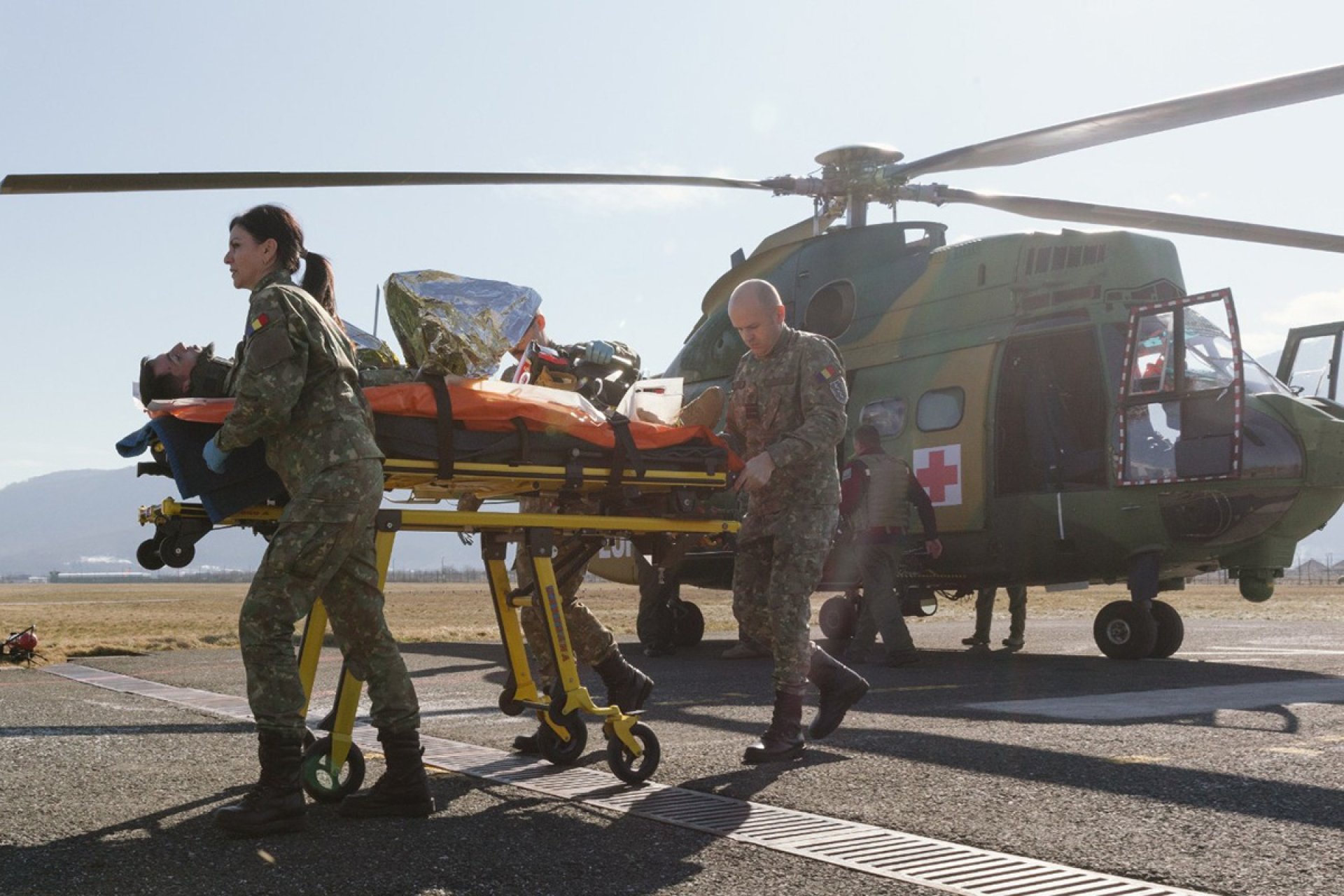 Medical Evacuation Exercise in Camp Butmir - Sarajevo Times