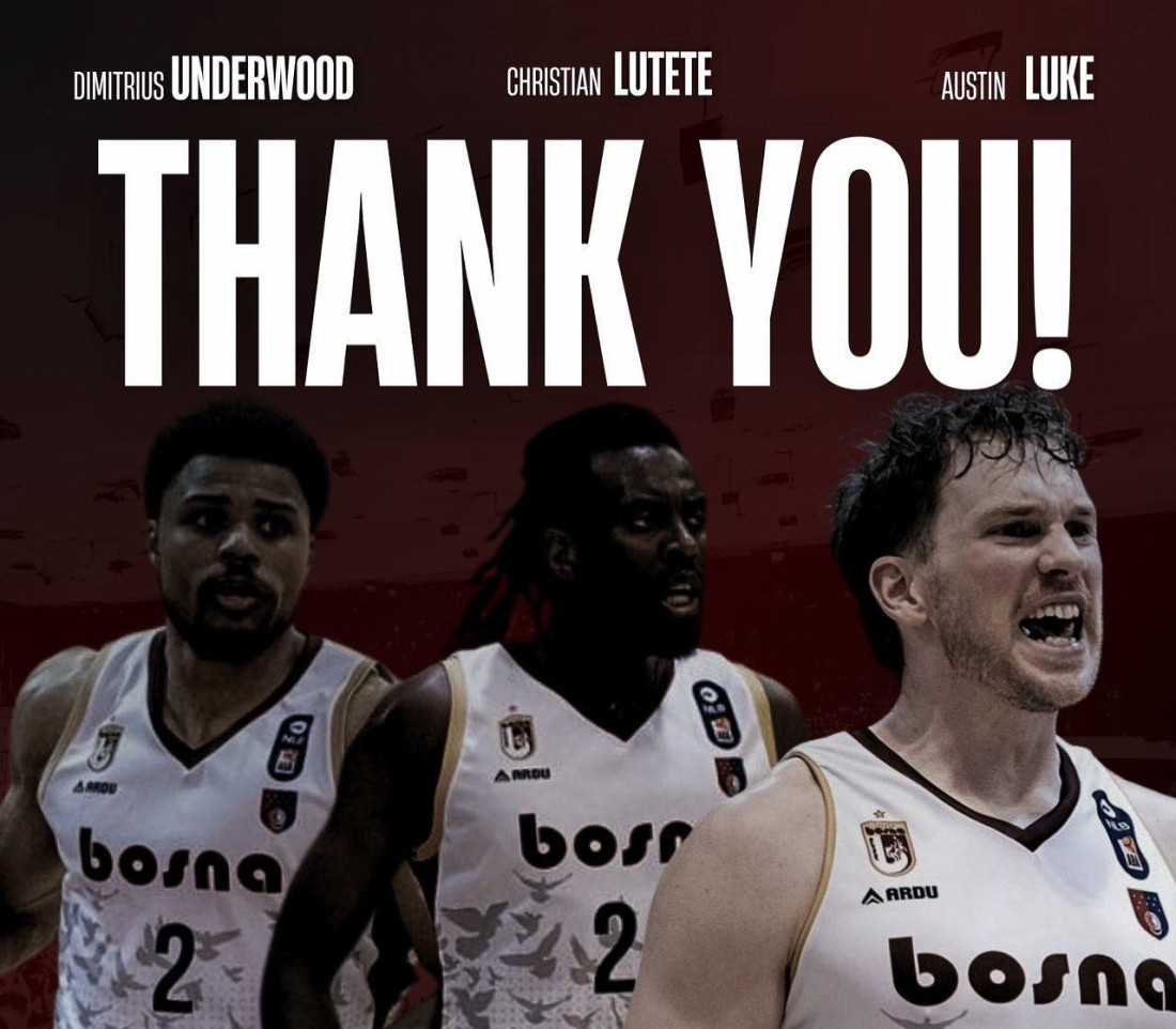 Basketball Club ‘Bosna’ bids Farewell to Three Key Players - Sarajevo Times